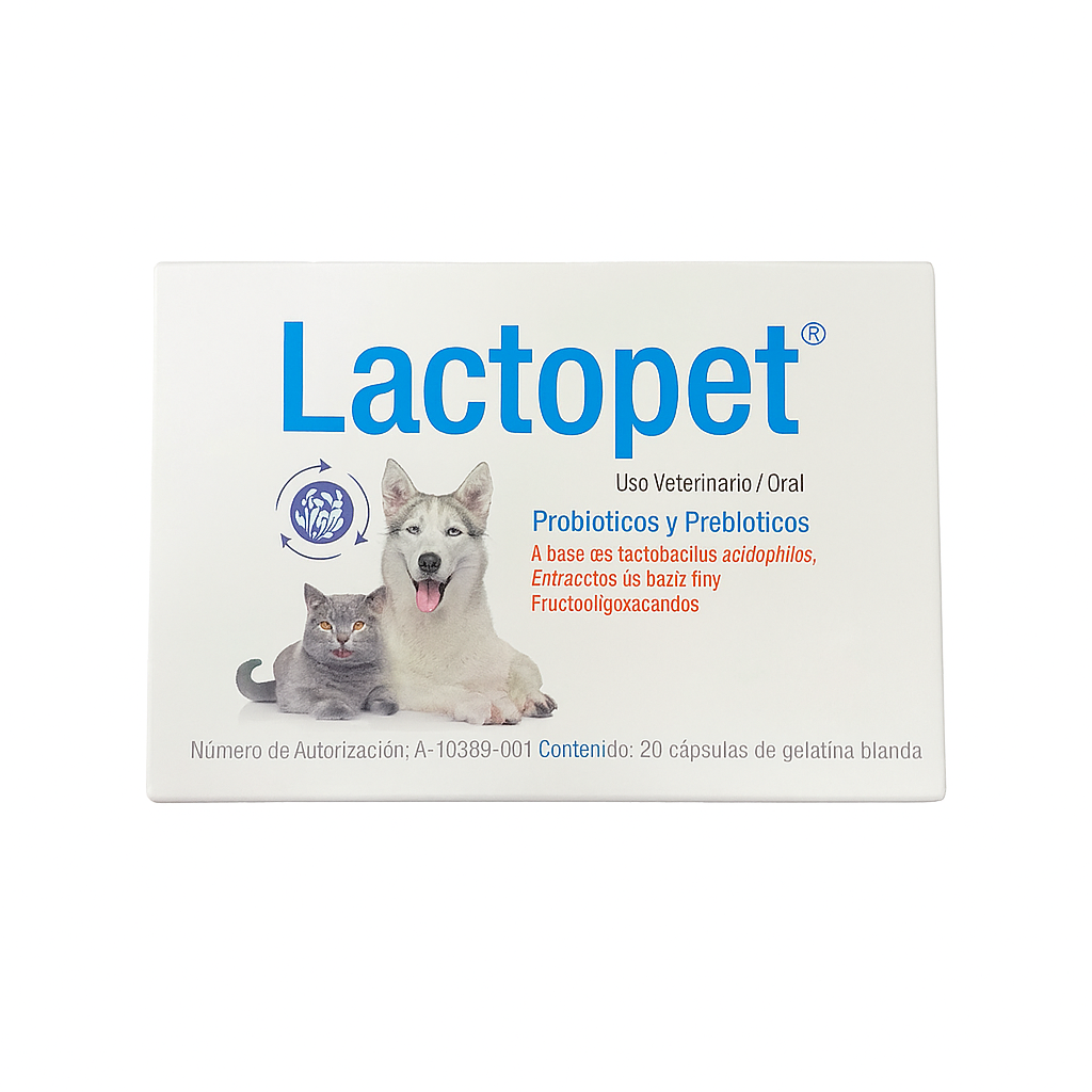 LACTOPET CAPSULAS – VeterinariaElLobo